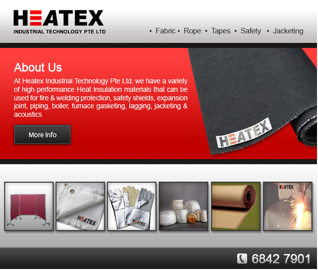 Heatex Industrial Technology Pte Ltd - Heat Insulation Materials