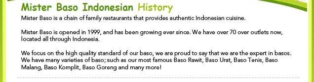 Mister Baso Jawa Barat | Indonesia