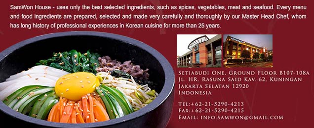 Samwon House Jakarta @ Jalan Wolter Monginsidi | Indonesia