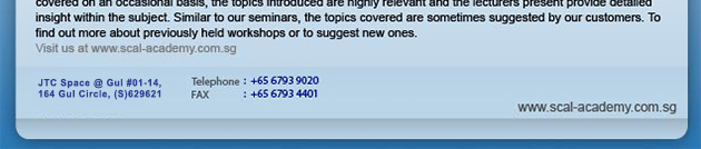 SCAL Academy - Workplace Safety & Training Courses, Seminars & Workshops