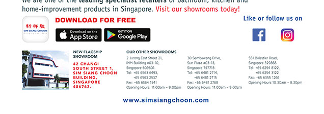 Sim Siang Choon Hardware - SG Largest Warehouse of bathroom & kitchen ...