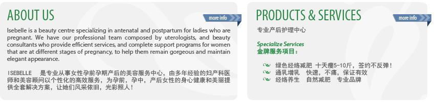 Specialised In Beauty Services for Prenatal, Pregnancy and Postnatal ...