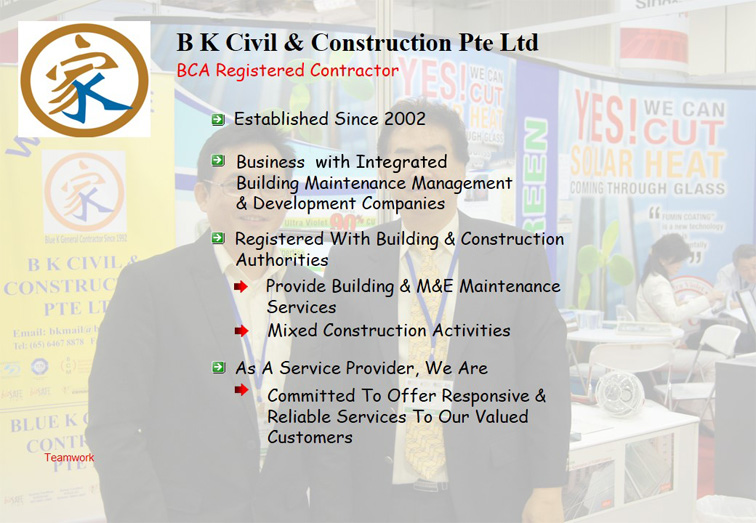B K Civil & Construction Pte Ltd @ Enterprise Hub