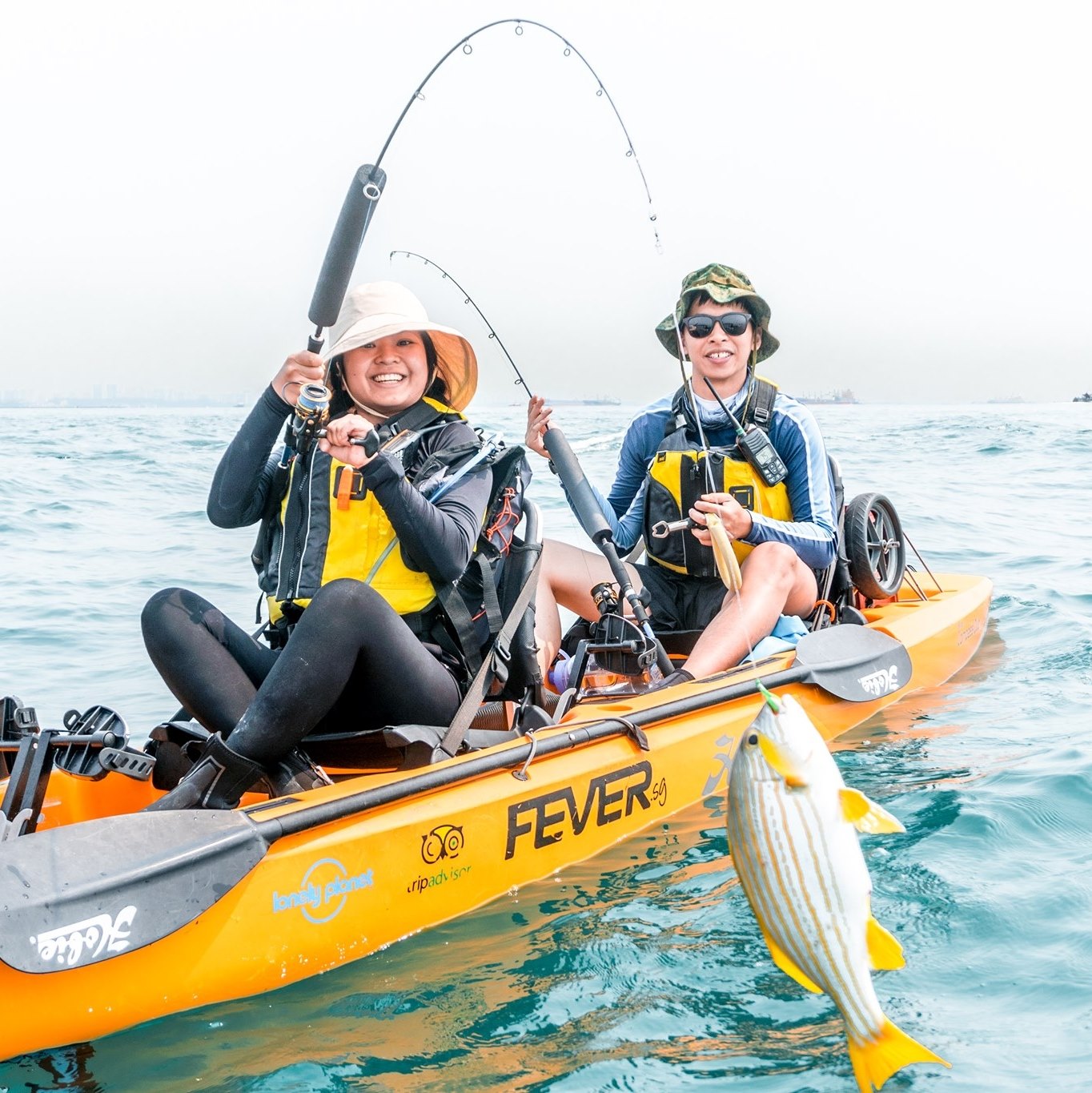 Kayak Fishing Fever @ Tanjong Beach Club - Sentosa