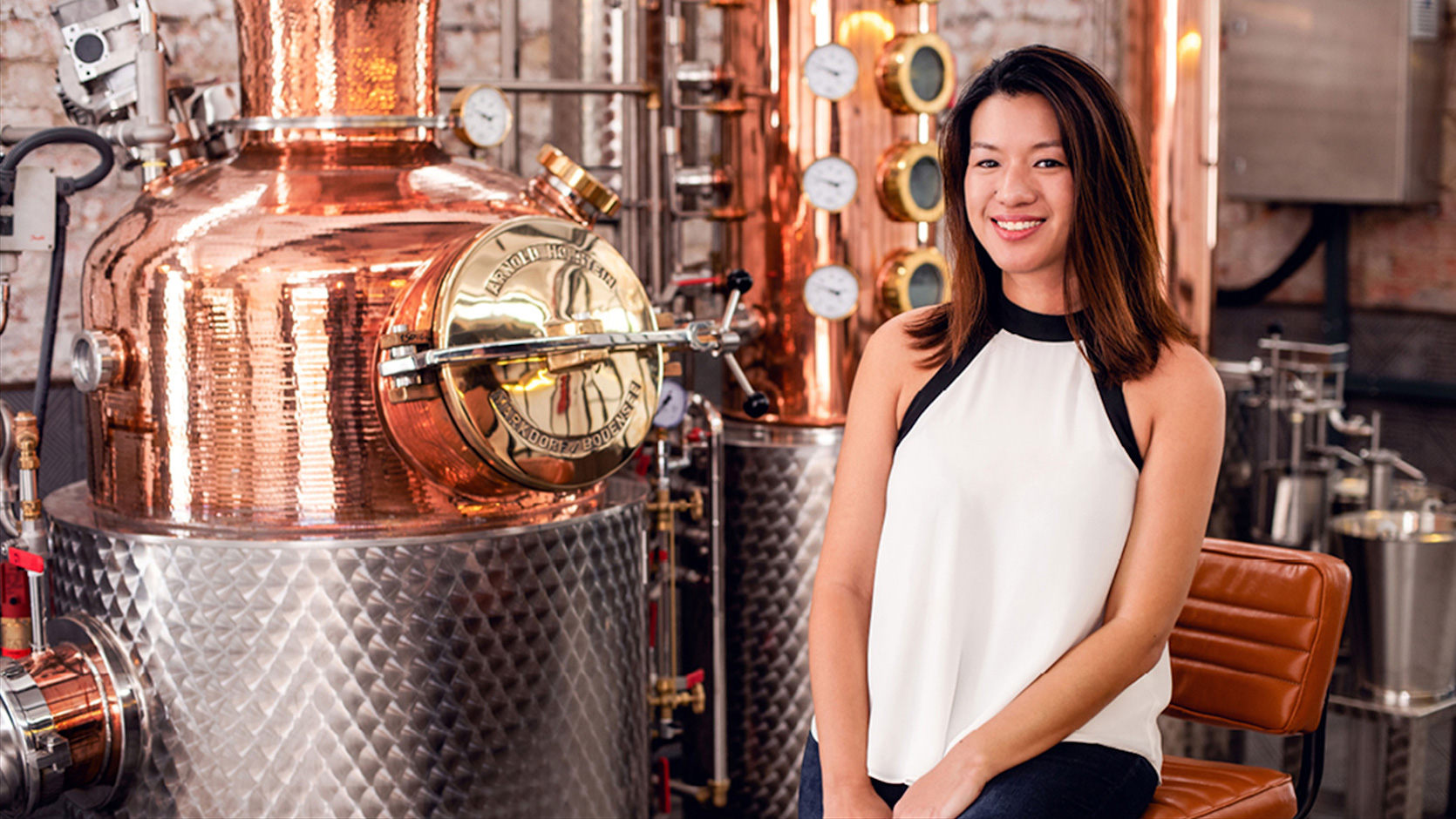Brass Lion Gin Distillery Tour with Tasting Flight and Singapore Sling ...