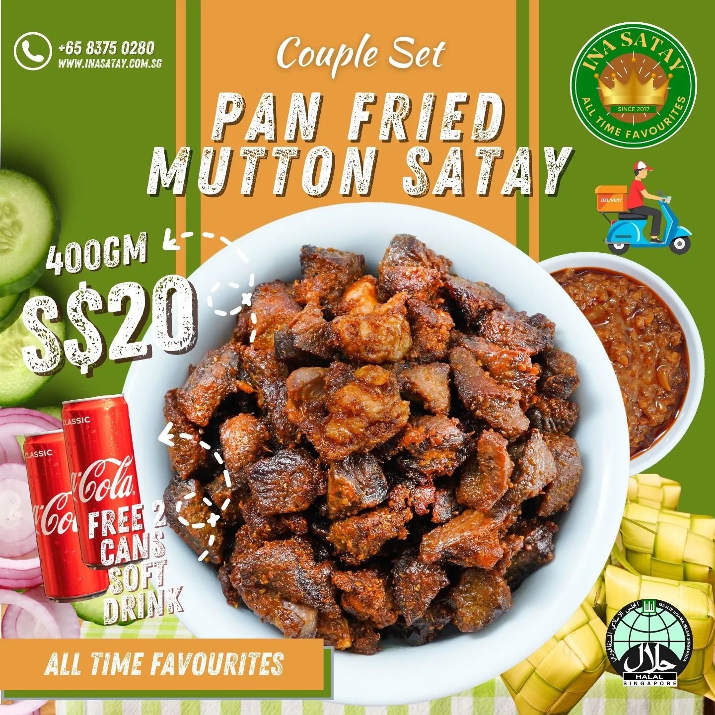 INA Satay @ Food Xchange @ Admiralty