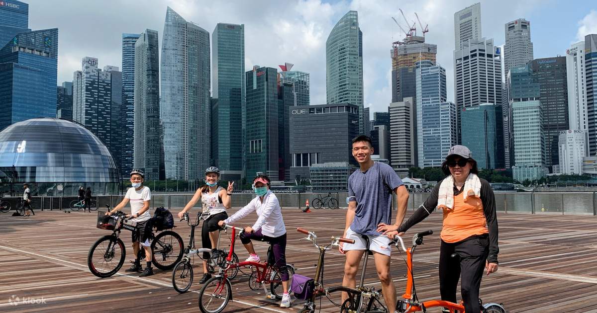 Singapore Brompton Bicycle Cycling Tour @ Beach Centre