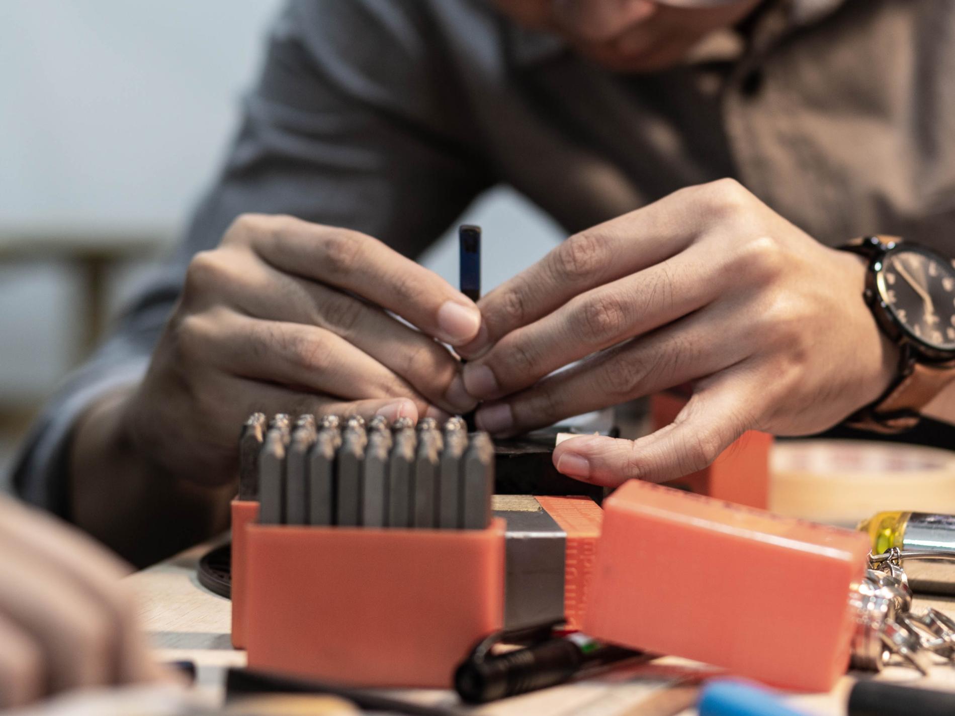 Silversmithing Workshop in Singapore @ Loving Hut
