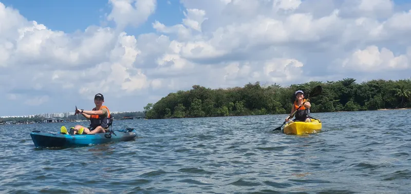Round Ketam Kayaking Adventure in Pulau Ubin Singapore @ 34 Pulau Ubin